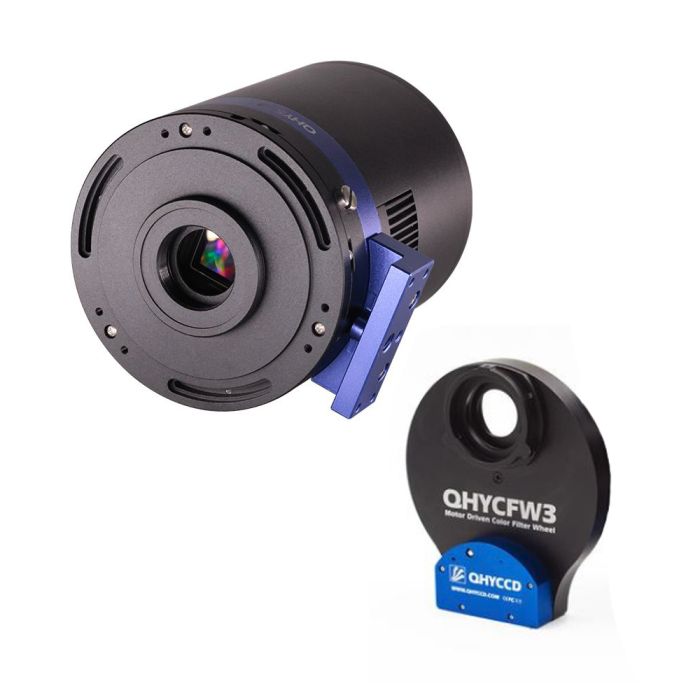 Telescope-Cameras-QHY QHY533M Camera Kit with Small Color Filter Wheel ...